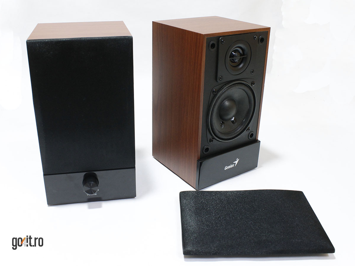 Genius SP-HF 800B 2.0 - boxe audio cu aspect Hi-Fi, pentru amatorii de ...